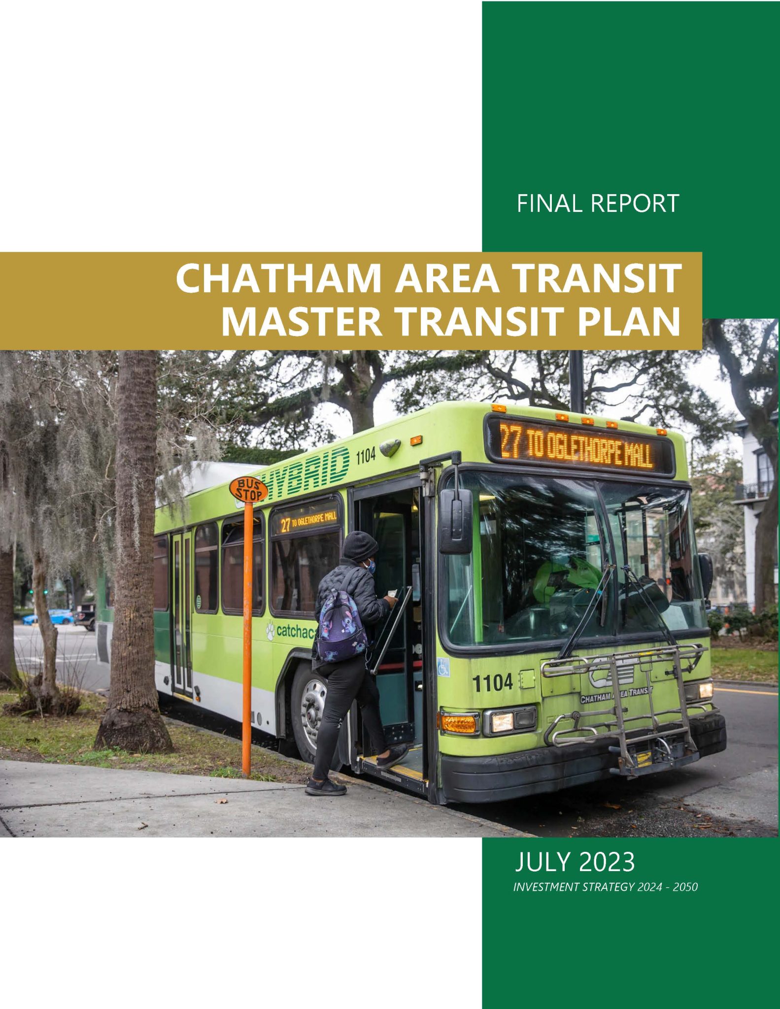 Chatham Connects: Master Transit Plan – Chatham Area Transit (CAT)