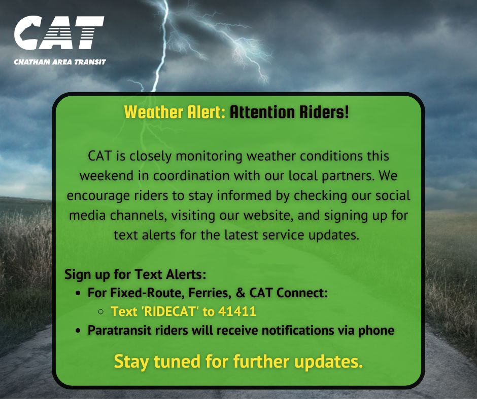 CATTracker – Chatham Area Transit (CAT)